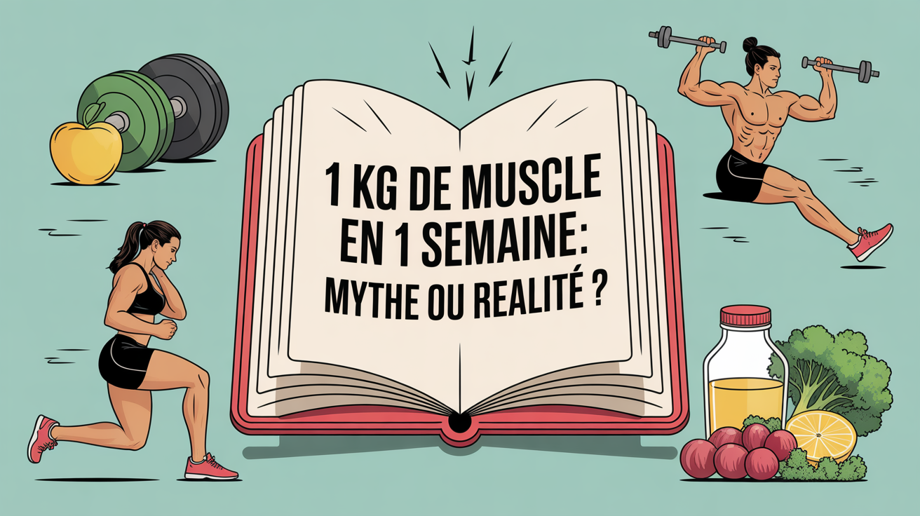 Prendre 1 kg de muscle en 1 semaine : mythe, réalités et str