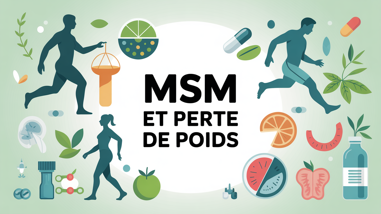 MSM perte de poids : comment le soufre naturel optimise votr